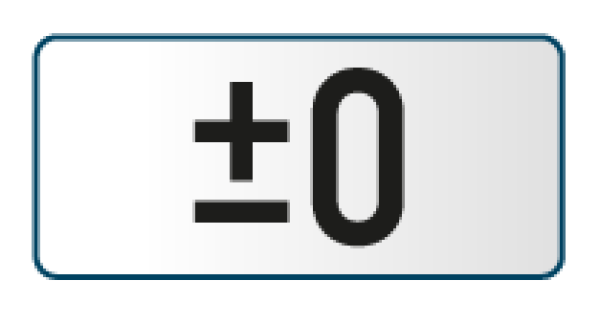 Plus Minus Zero 正負零